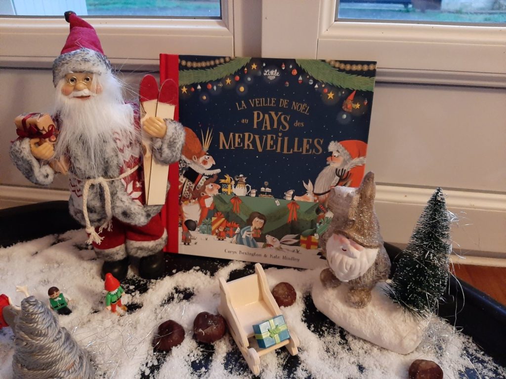 Livre : La veille de Noël au pays des merveilles | Jeux et partage